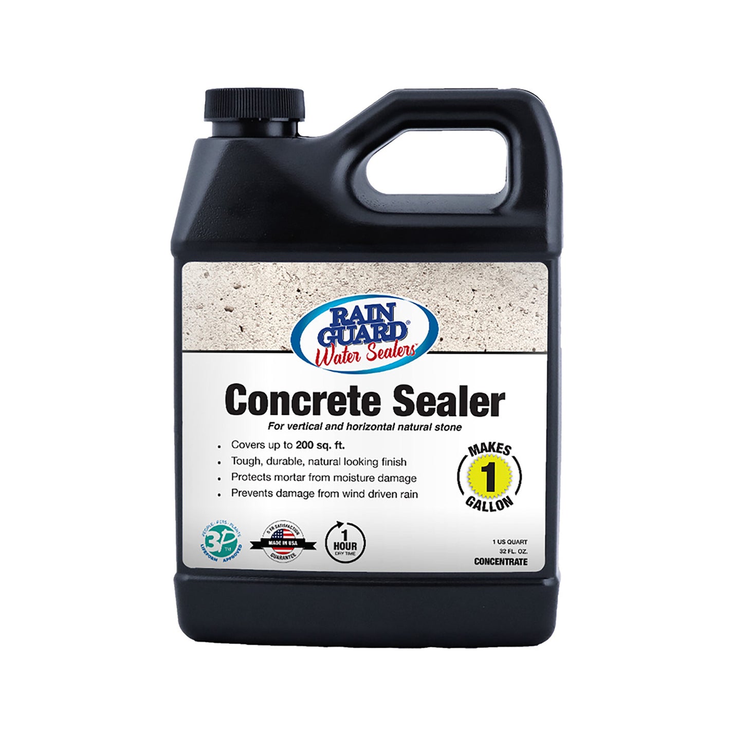 Rainguard Concrete Sealer, Natural Finish - Non-Toxic – Rainguard Water ...